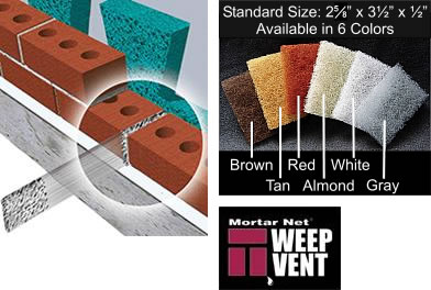 AECinfo.com News: Mortar Net® Weep Vents
