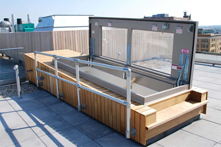 Roof Hatches from Nystrom Building Products on AECinfo.com