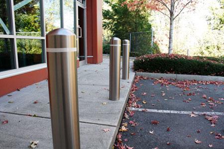 AECinfo.com News: A modern look for steel-and-concrete security posts
