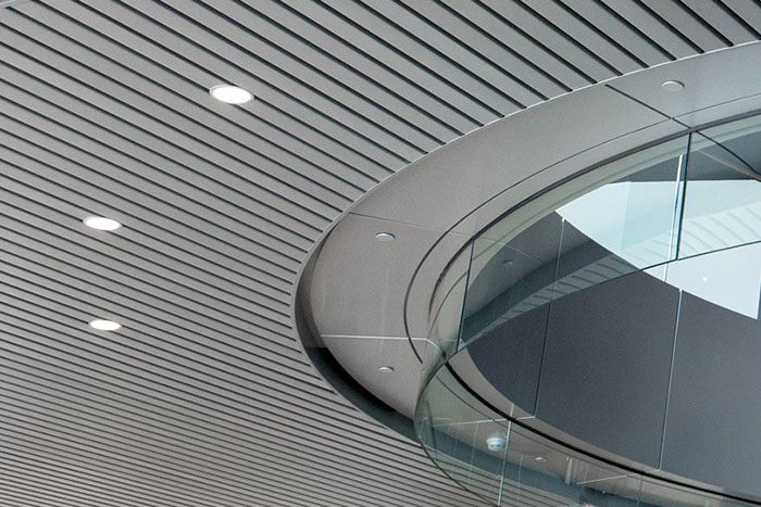 AECinfo.com News: Box Series Metal Ceilings from CertainTeed Ceilings