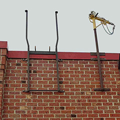 Cranky Portable Winch System/Mounting Posts from LadderPort on AECinfo.com