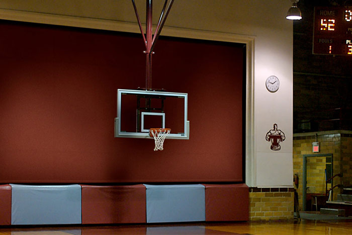 AECinfo.com News: Draper Introduces Smaller, Quieter Gym Divider