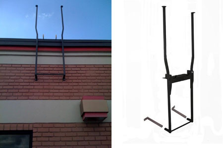 AECinfo.com News: Ladderport Type 3 Adjustable Mount