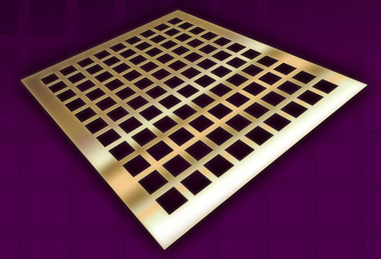 AECinfo.com News: Lattice Decorative Metal Grilles from Coco ...