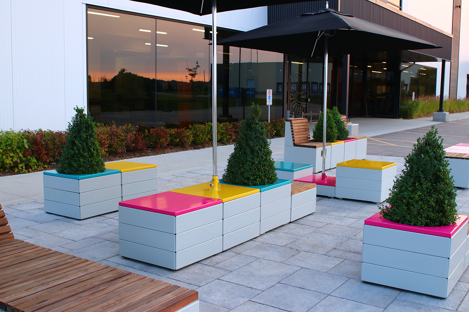 Pixel Collection from Maglin Site Furniture on AECinfo.com