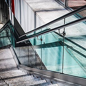 Base Shoe Glass Railing Systems from Morse Architectural on AECinfo.com