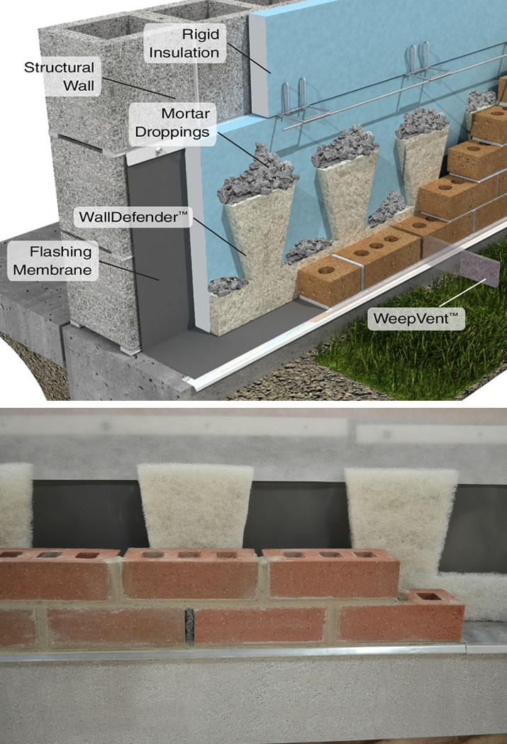 WallDefender™ from Mortar Net Solutions® on AECinfo.com