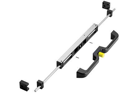 AECinfo.com News: New Locking Handle Kit For Heavy-Duty Slides