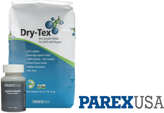 AECinfo.com News: Parex USA announces Dry-Tex, the first dry acrylic ...