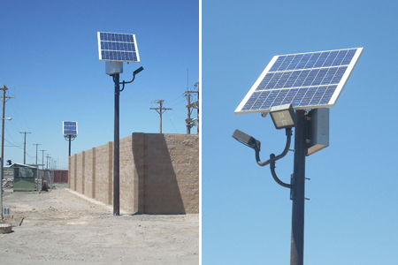 Perimeter Security Camera Lights