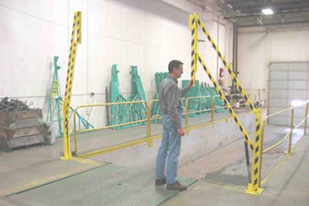 AECinfo.com News: SentryGuard Cantilevel Gate From Garlock Safety Systems