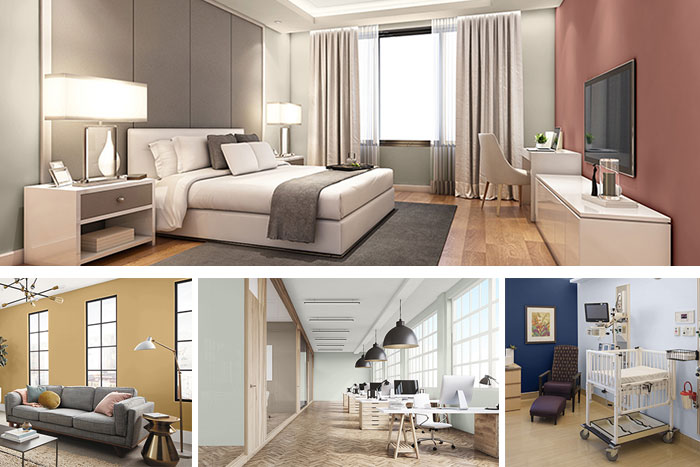 AECinfo.com News: Sherwin-Williams - 4 Key Commercial Color Trends