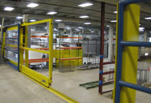 Mezzanine Gates / Pallet Gates from Simplified Safety Inc. on AECinfo.com